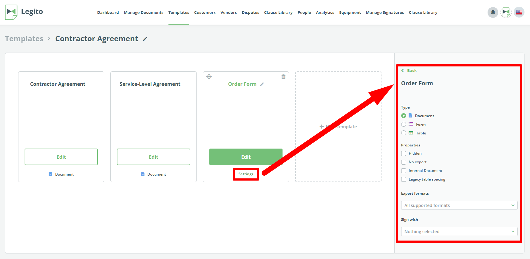 Template Automation Overview | Legito