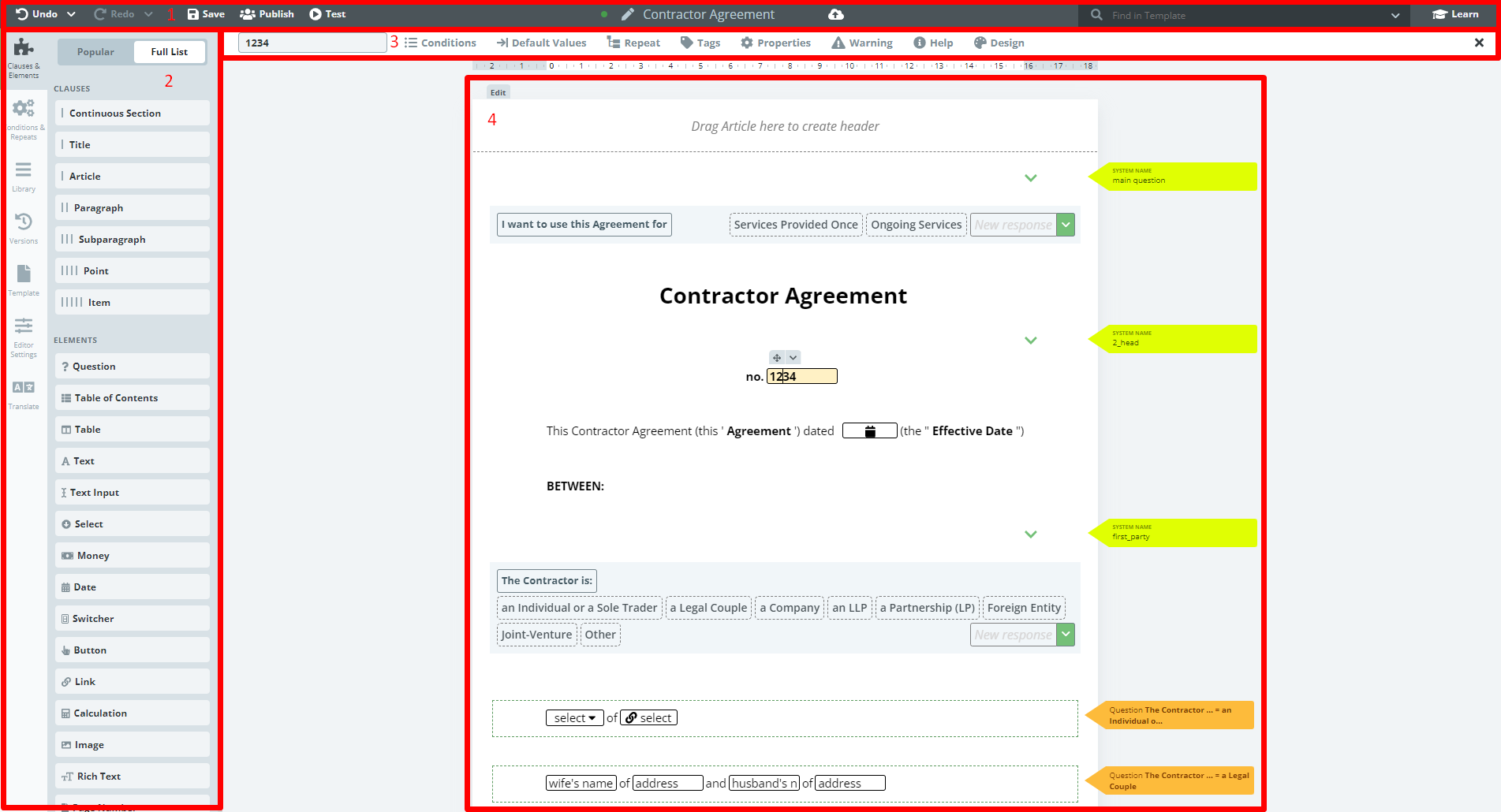 Template Automation Overview | Legito