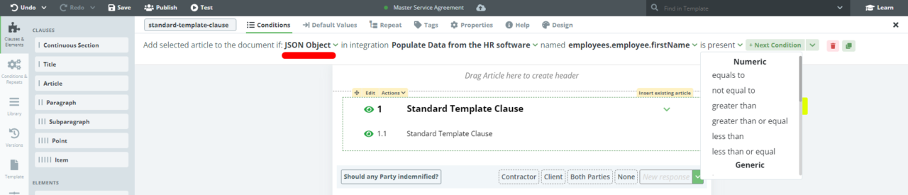 September 2022 Release: Clause Library & No Code JSON Integration | Legito