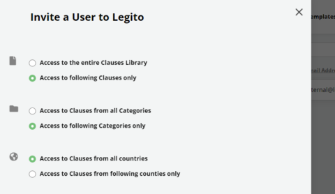 Clause Library Overview | Legito
