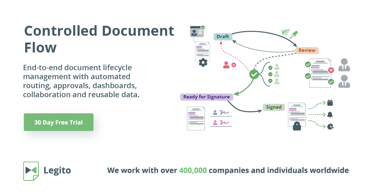 End-to-End Document Lifecycle Management | Legito